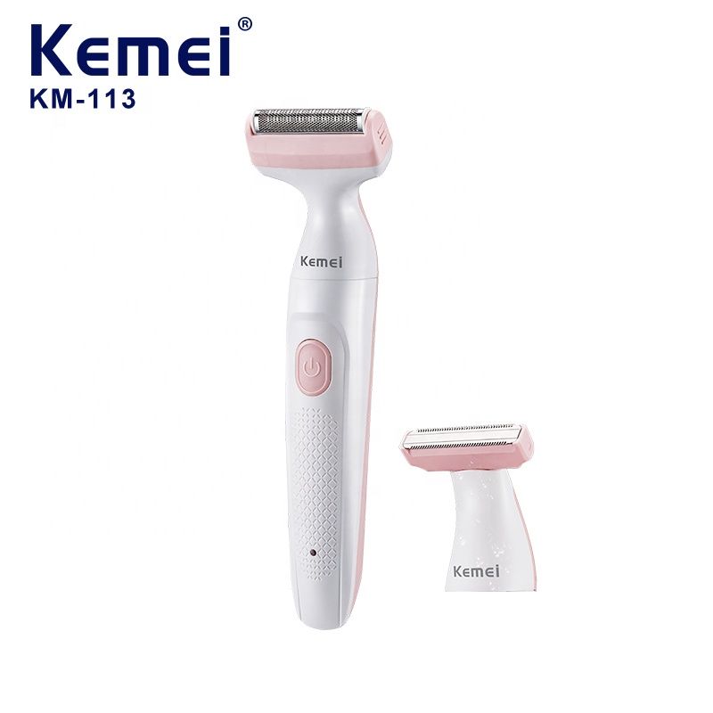 Kemei KM-113 Wet And Dry Painless Shaver Bikini Trimmer – BuyIt.lb